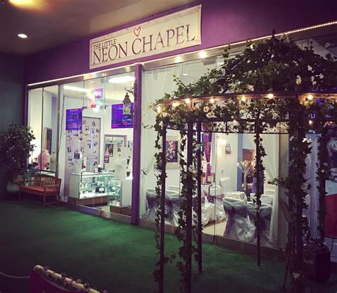 The Little Neon Chapel Downtown Las Vegas Wedding Venue