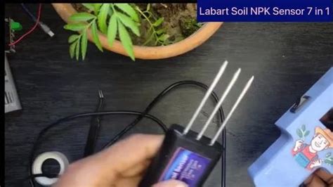 LABART Npk, Ph, Ec, Temperature, Humidity (Multi Parameter) Soil Sensor, 0-100%, Model Name ...