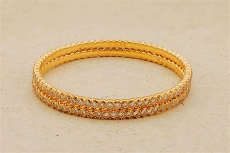 Diamond Bangle Jewellery Designs