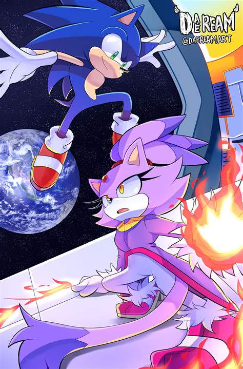 Sonic And Blaze Rush Boss Fight First Place Prize By Deaream On Deviantart