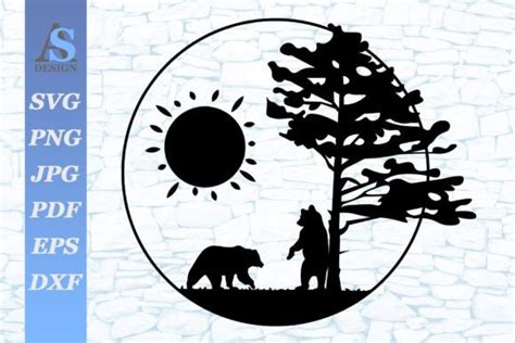 Bears Svg Graphic By As Design For You · Creative Fabrica