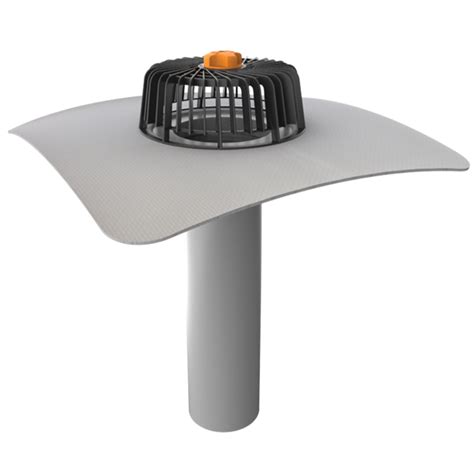 Receptor Economic Cu Flansa Din Membrana Pvc Twjs Pvc S Hidroizolatii