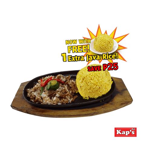 Sizzling Sisig Kaps