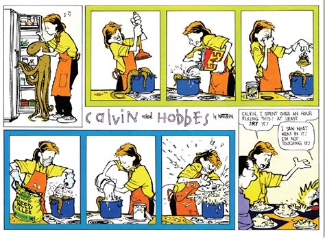 Dinner R Calvinandhobbes