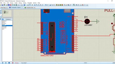 Simular Arduino En Proteus Con Virtual Terminal Youtube