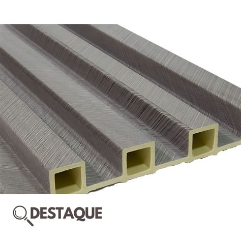 Bda Rp08 Painel Ripado Cinza Platinum Bda