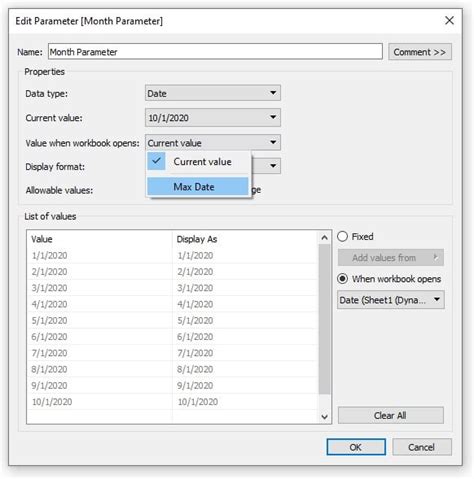 3 Essential Ways To Use Dynamic Parameters In Tableau Playfair