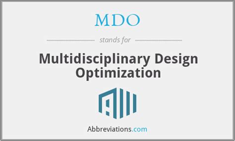 What Does Mdo Stand For