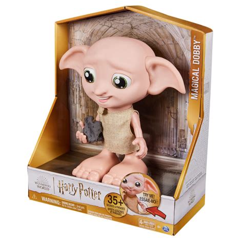 Wizarding World Harry Potter Interactive Magical Dobby Elf Doll With