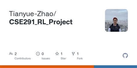 github tianyue zhao cse291 rl project