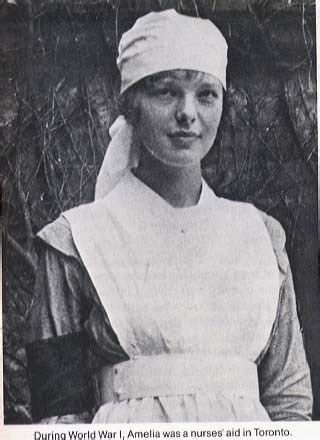 Amelia Erhart She Was A Nurses Aide In Toronto Ca During Ww1 Many