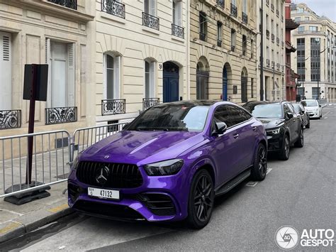 Purple Powerhouses A Stunning Brabus G Wagon And Amg Gle 63 S Light Up