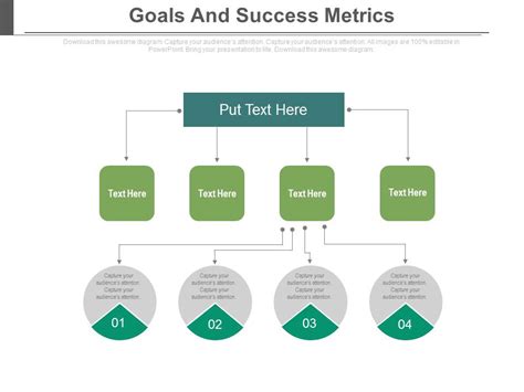 goals and success metrics ppt slides powerpoint templates