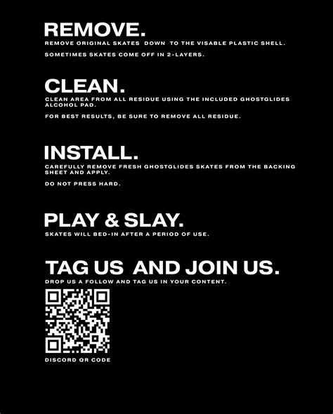 Instructions Ghostglides