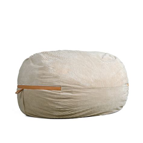 Big Joe Fuf Xxl Foam Filled Bean Bag Chair With Removable