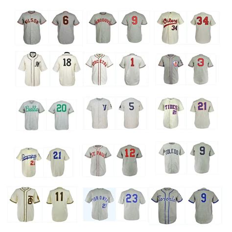 All Nippon 1934 Home Jersey Puebla Pericos 1948 Richmond Virginians