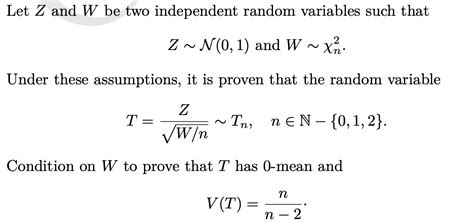 Solved Let Z And W Be Two Independent Random Variables Such
