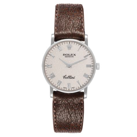 Buy Rolex Cellini White Gold 5115 Swisswatchexpo
