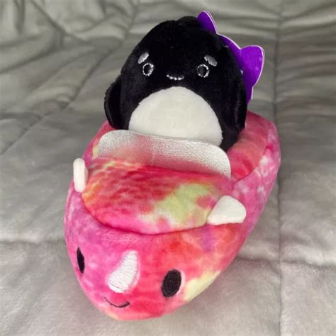 Squishmallow Squishville Trinity The Dinosaur Car Vehicle Kai The Orca Whale Nwt £16 10