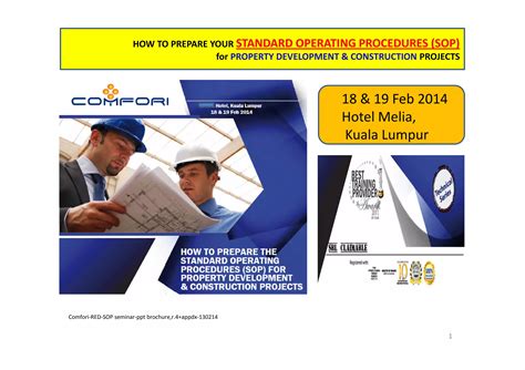 HOW TO PREPARE YOUR STANDARD OPERATING PROCEDURES SOP PPT