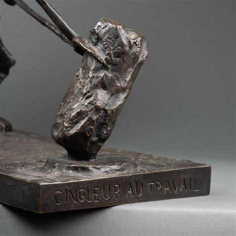 Auguste Cornu Cingleur Bronze Sculpture Cast Siot Circa 1910 For Sale At 1stdibs