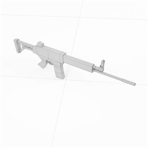 3d Pindad Ss1 Assault Rifle Turbosquid 1993079
