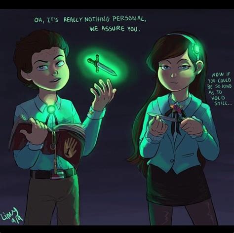 Reverse Pines Art Gravity Falls Dipper And Mabel Reverse Pines