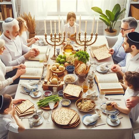 Free Photo Flat Lay Of People Having A Feast For The First Day Of