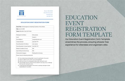 Editable Registration Templates In Word To Download
