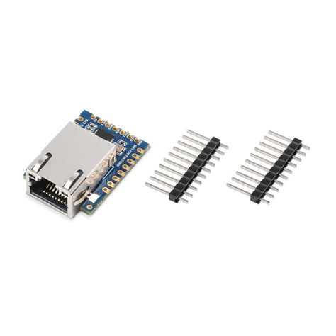 Waveshare Ttl Uart To Ethernet Mini Module Immersion Gold Design Low Power Consumption