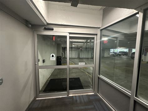Sliding Automatic Door Installation For Apartment Complex Integrated