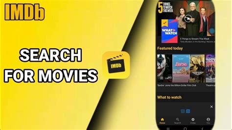How To Search For Movies On Imdb Movies And Tv Shows App Youtube