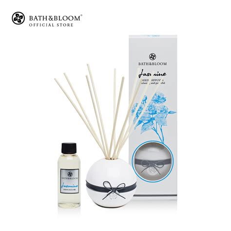 Bbjs005 Bath And Bloom Jasmine Diffuser 100ml Set บาธ แอนด์ บลูม ชุดไม้