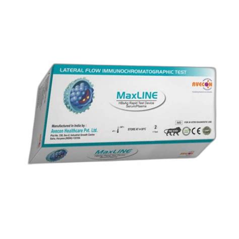 Maxline Hbsag Rapid Test Kit At ₹ 1175piece In Ahmedabad Id