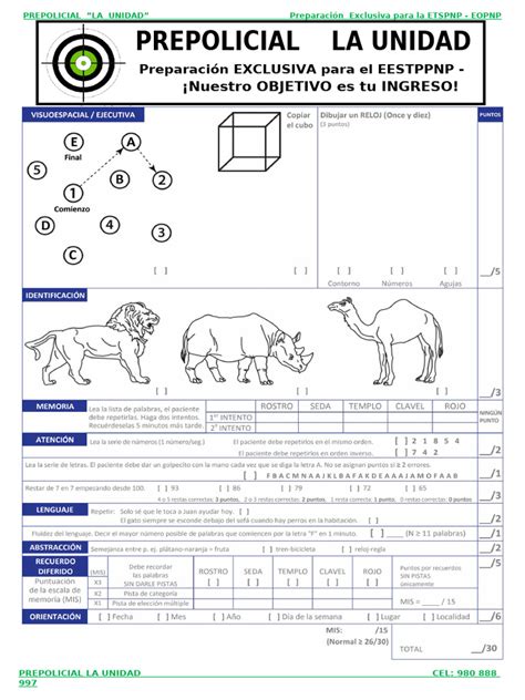 Montreal Cognitive Assessment Moca Pdf