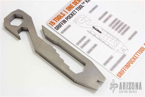Griffin Pocket Tool Xl Polished Stainless Steel Standard Arizona
