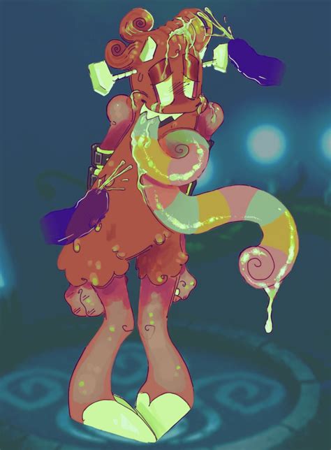 Rule 34 Big Tongue Cum Cum On Face Cumshot Monster My Singing Monsters Thwok Tongue Wublin