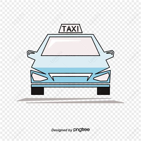 卡通手繪黃色計程車出租車剪貼畫手繪手繪卡通psd圖案素材免費下載，可愛卡通圖片，尺寸1200 × 1200px Lovepik