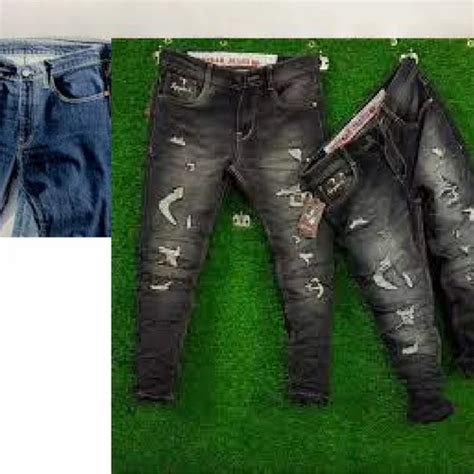 Straight Fit Plain Mens Denim Jeans Grey At ₹ 3500piece In Chamoli