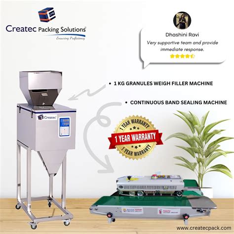 Semi Automatic Weigh Filling Machine 10 Gram To 1 Kg