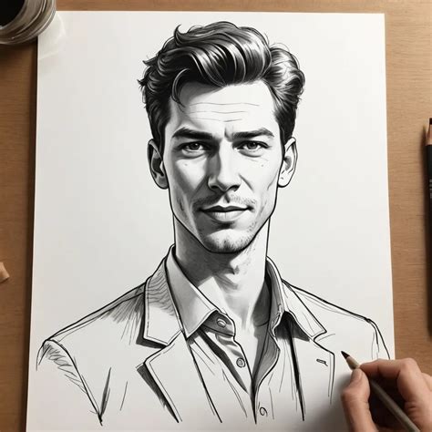 Convert Photo To A Sketch Draw For Computer Animation Style Free