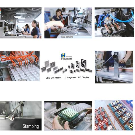 Rohs Approval Multicolor Custom 7 Segment Fnd Led Display