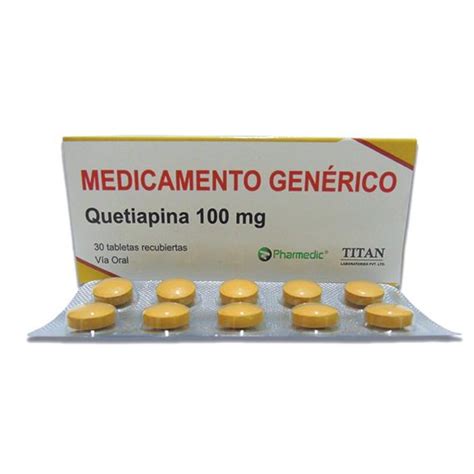 Quetiapina 100mg Pharmedic
