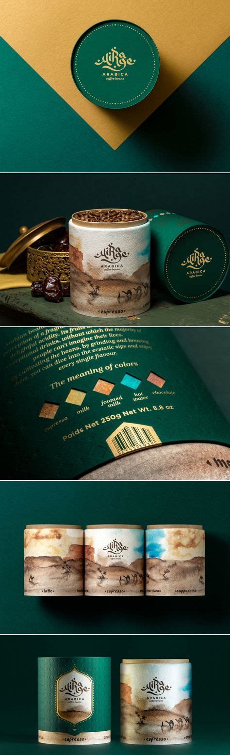 This Coffee Branding Concept Creates Simplicity Through Color Coded