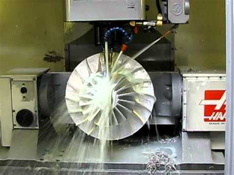Kinner Mfg 5 Axis Impeller Machining 111 Youtube