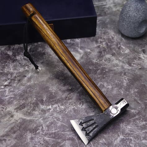 Camping Tomahawk Wooden Handle Tomahawk Hammer Axe