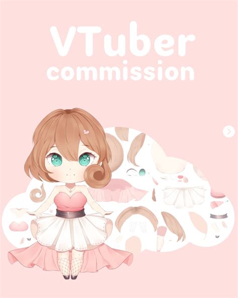 Chibi Vtuber For You Without Rigging By Moaonart Fiverr