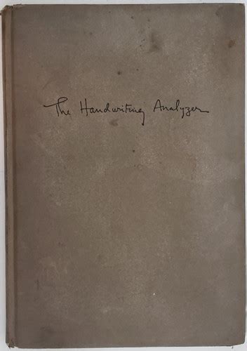 The Handwriting Analyzer By Jerome S Meyer Website