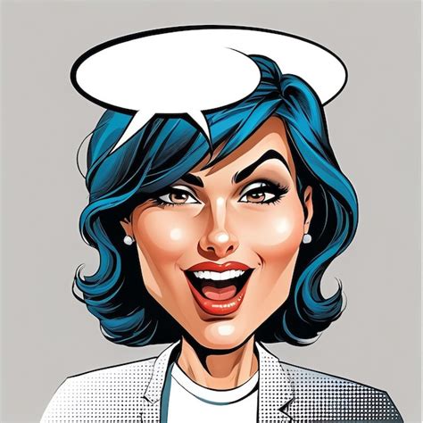 Premium Photo Comic Speech Bubbles Comic Scene With A Talking Comic Cartoon Illustration