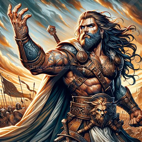 Tyr Download Digital Art Instant Downloadable Wallpaper Downloadable Fantasy Art Digital